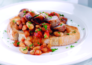 posh beans on toast - Men's Running