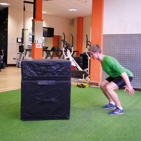 box jump exercise - Men's Running