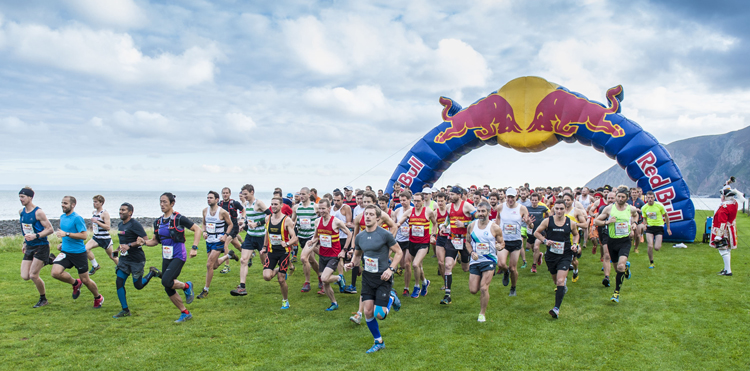 400 runners headed off at the start; only 40 would make it to the ...
